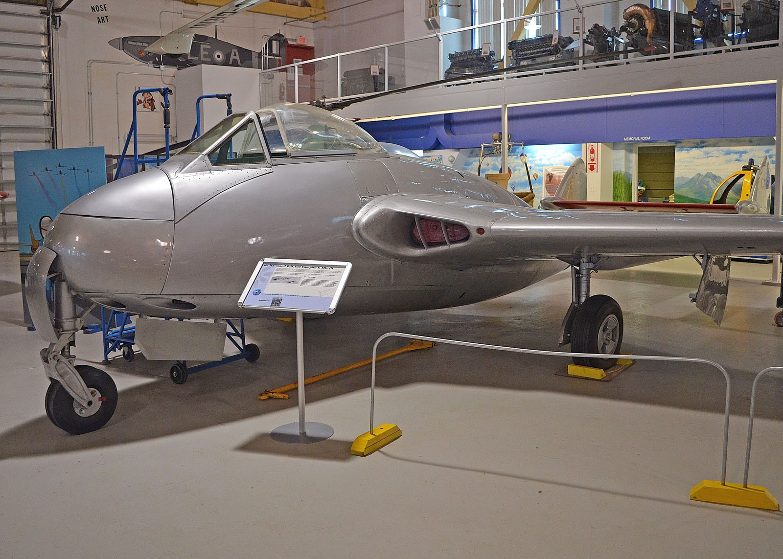 de Havilland DH 100 Vampire F Mk.III – AviationMuseum