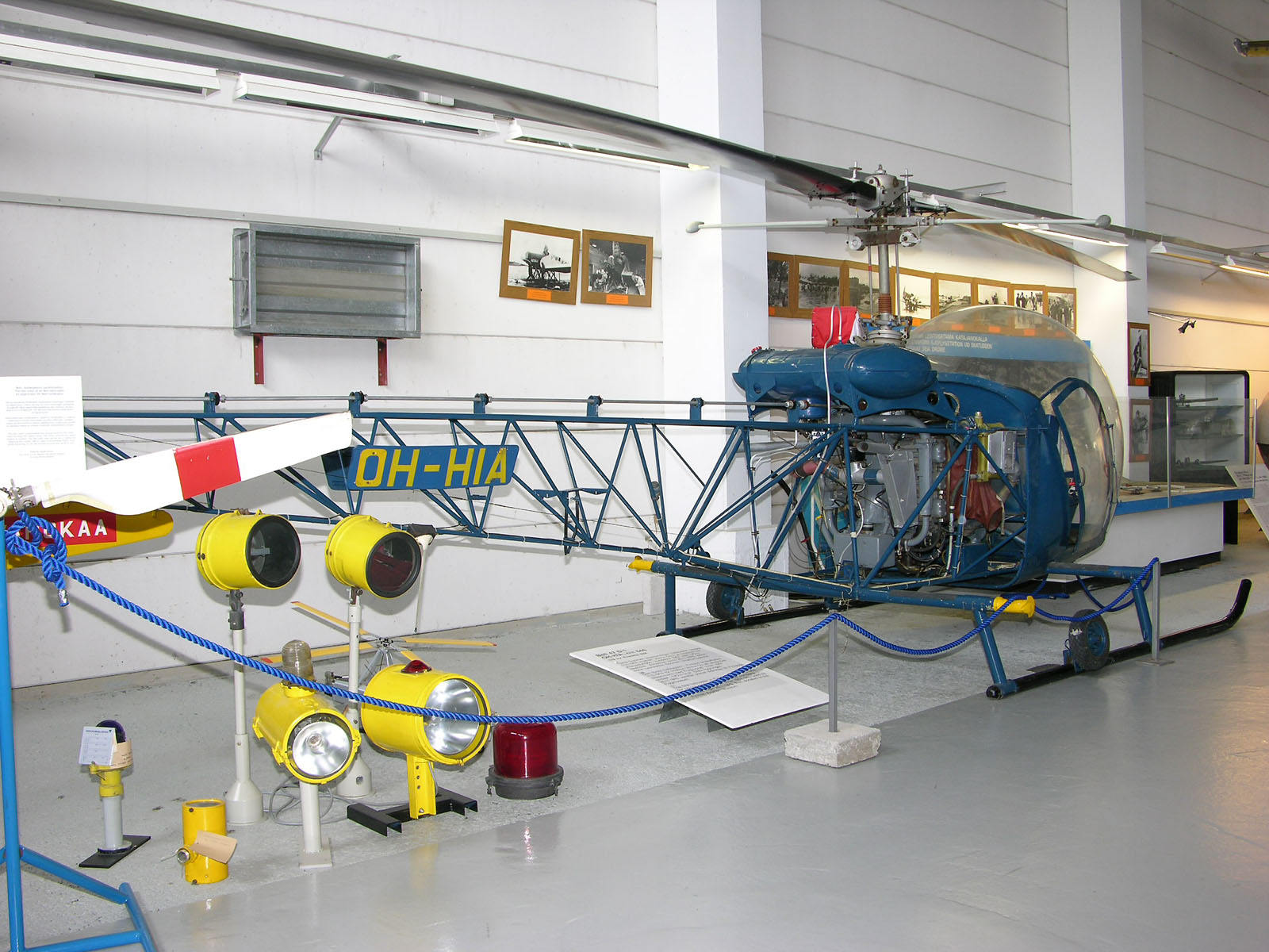 Bell 47D-1 OH-HIA – AviationMuseum