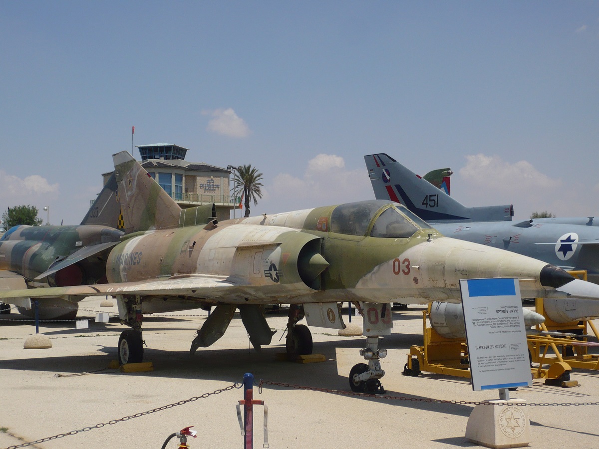 IAI Kfir C1P 999764/03 US Marines - Israeli Air Force Museum