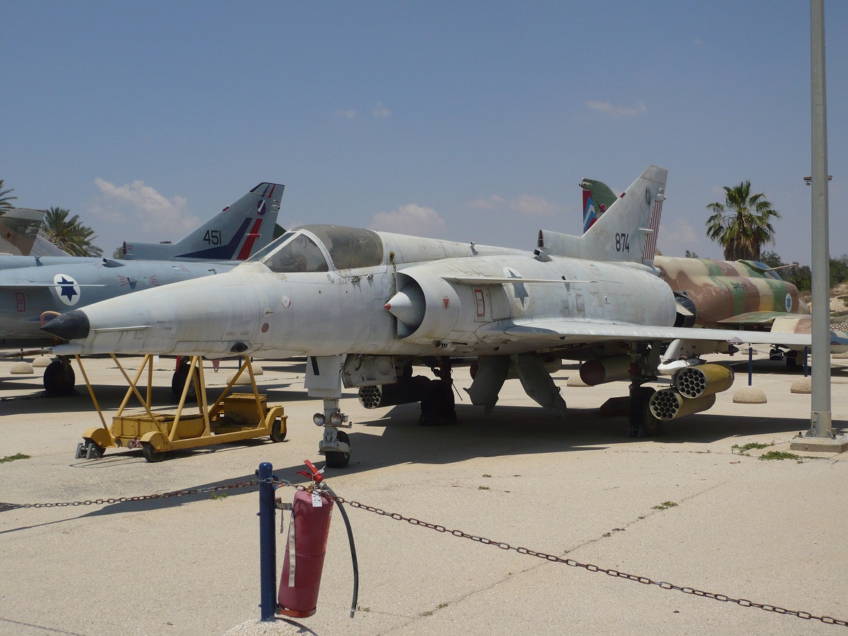 IAI Kfir C2 874 Israel Defence Force - Israeli Air Force Museum
